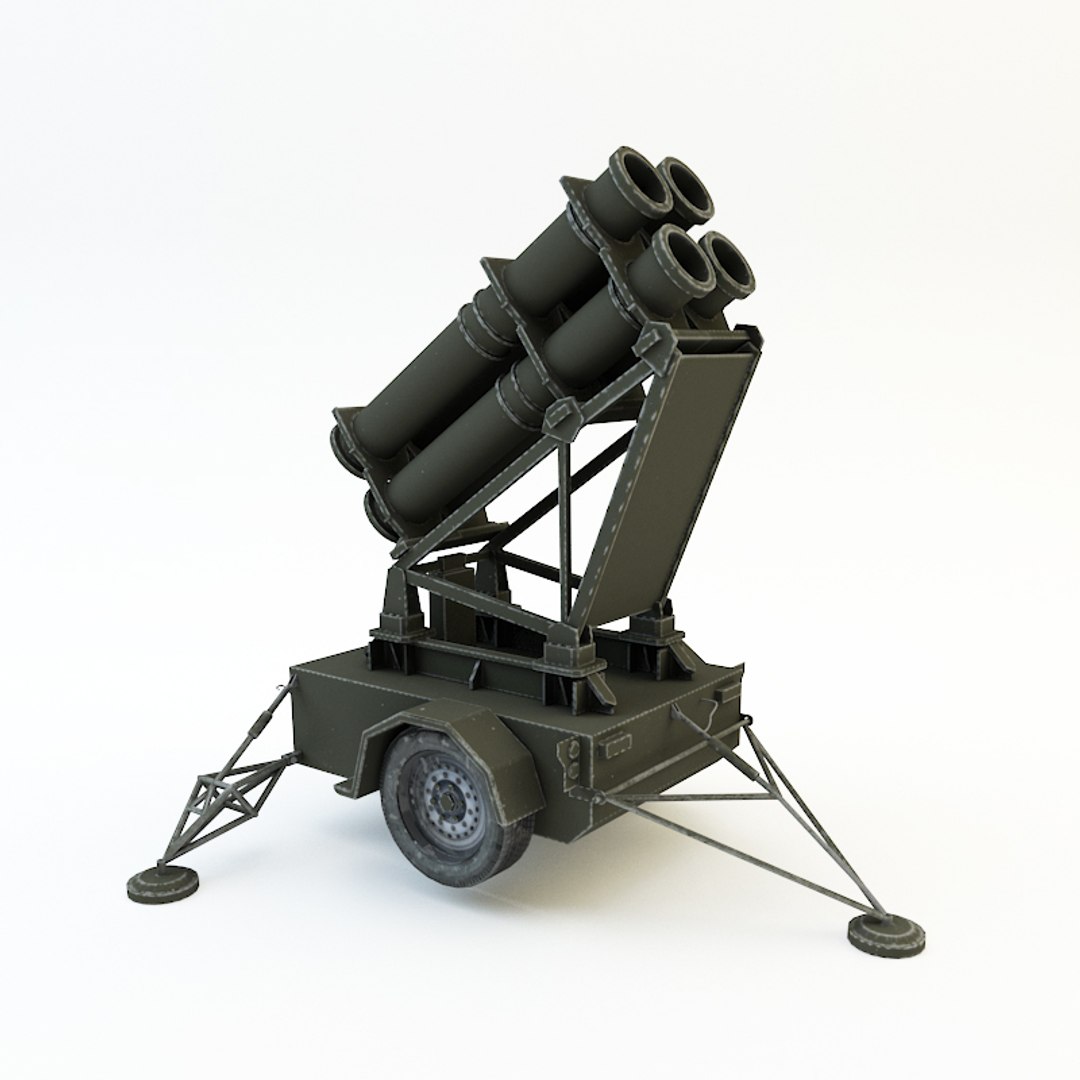 Rocket Launcher 3d Max