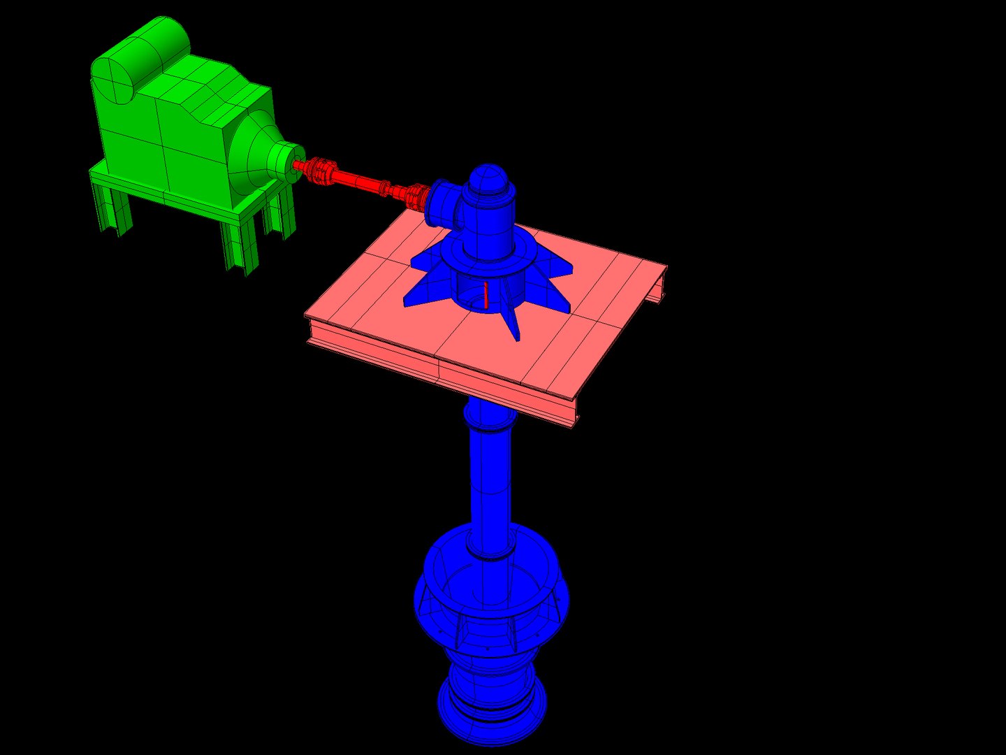 3D Axial Pump Flow - TurboSquid 1533995