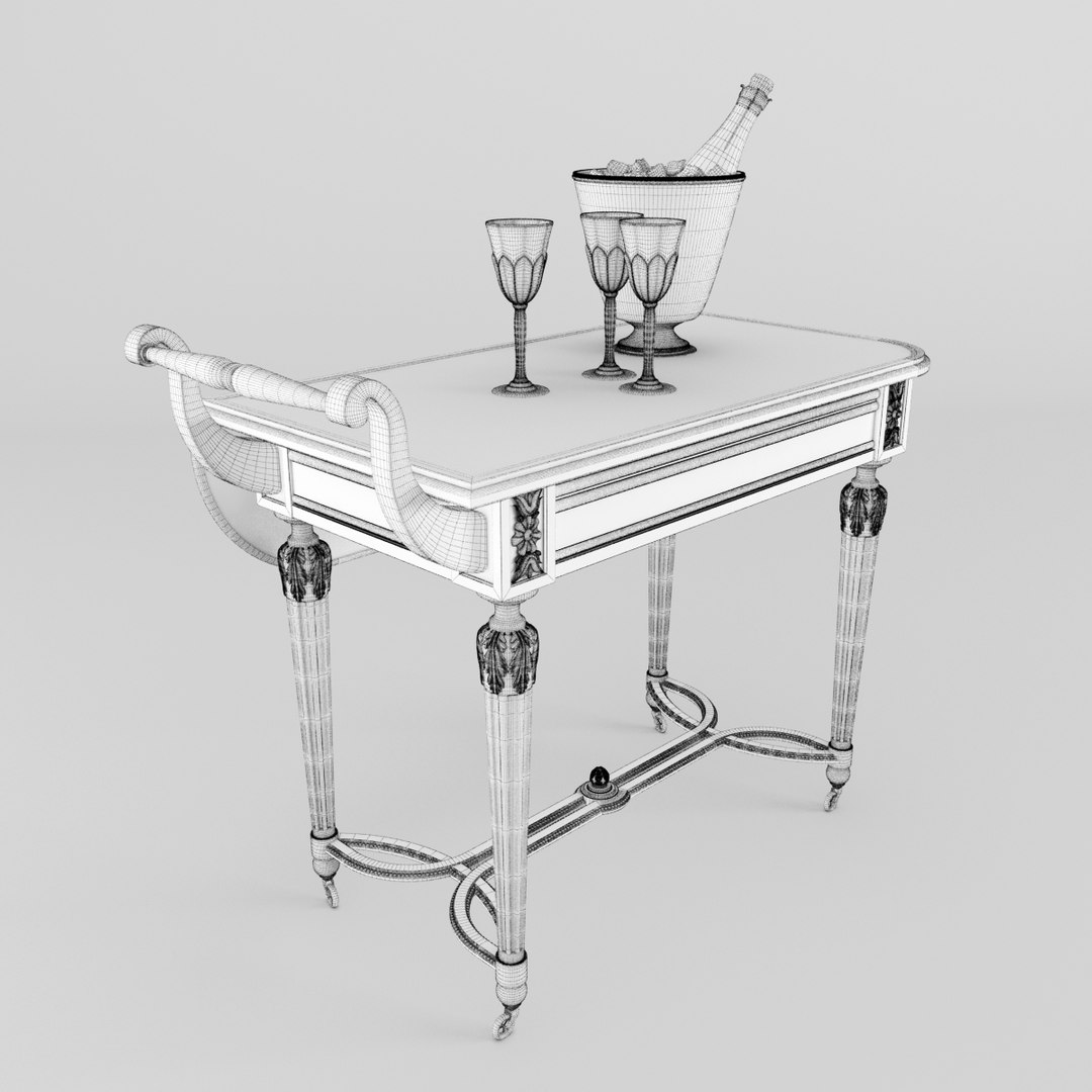 3d Max Serving Table