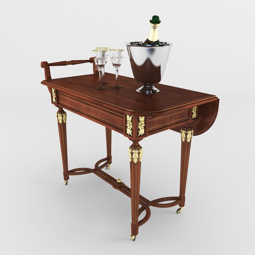 3d Max Serving Table