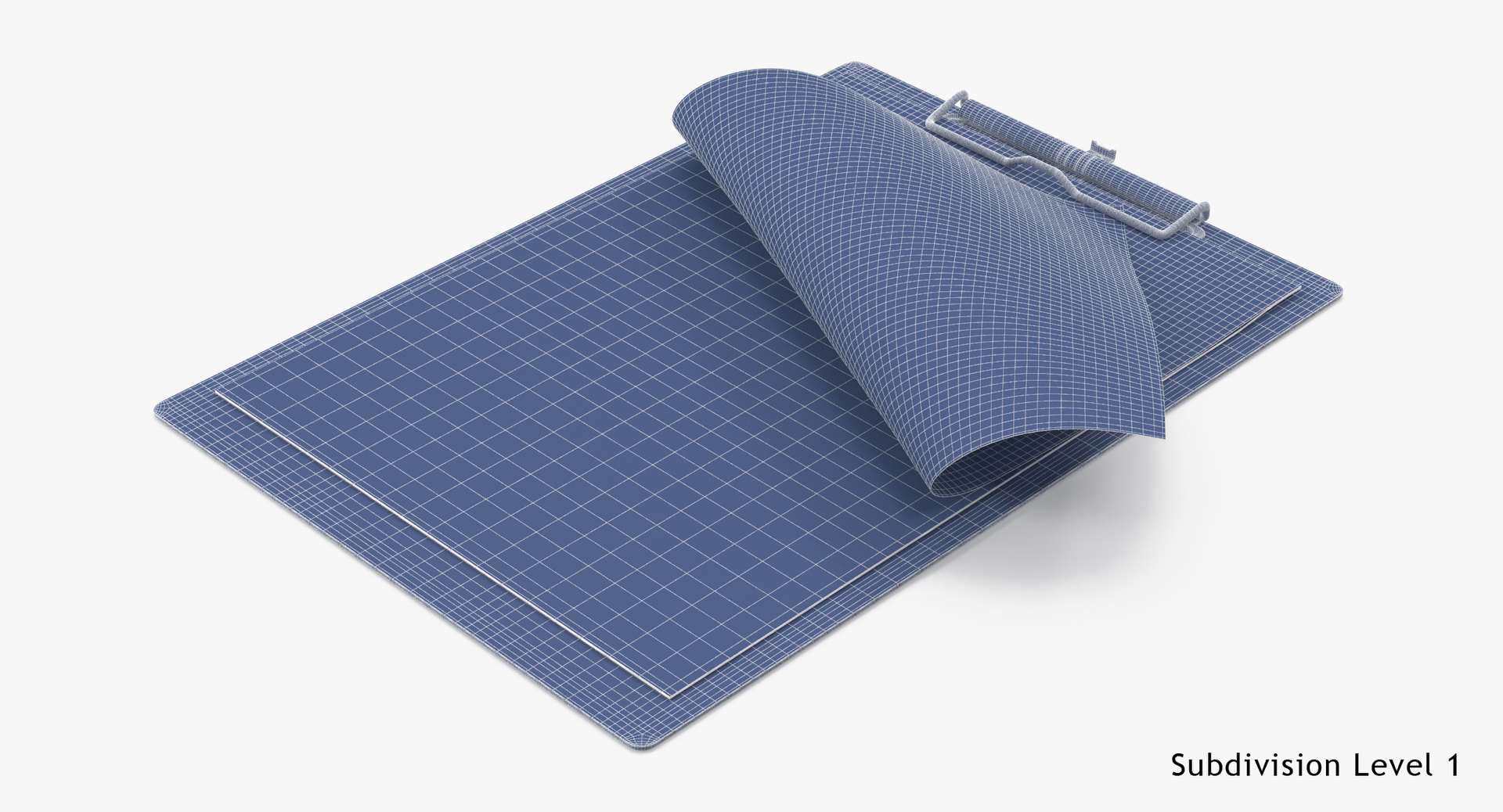 3D model paper sheets clipboard 01 - TurboSquid 1206509