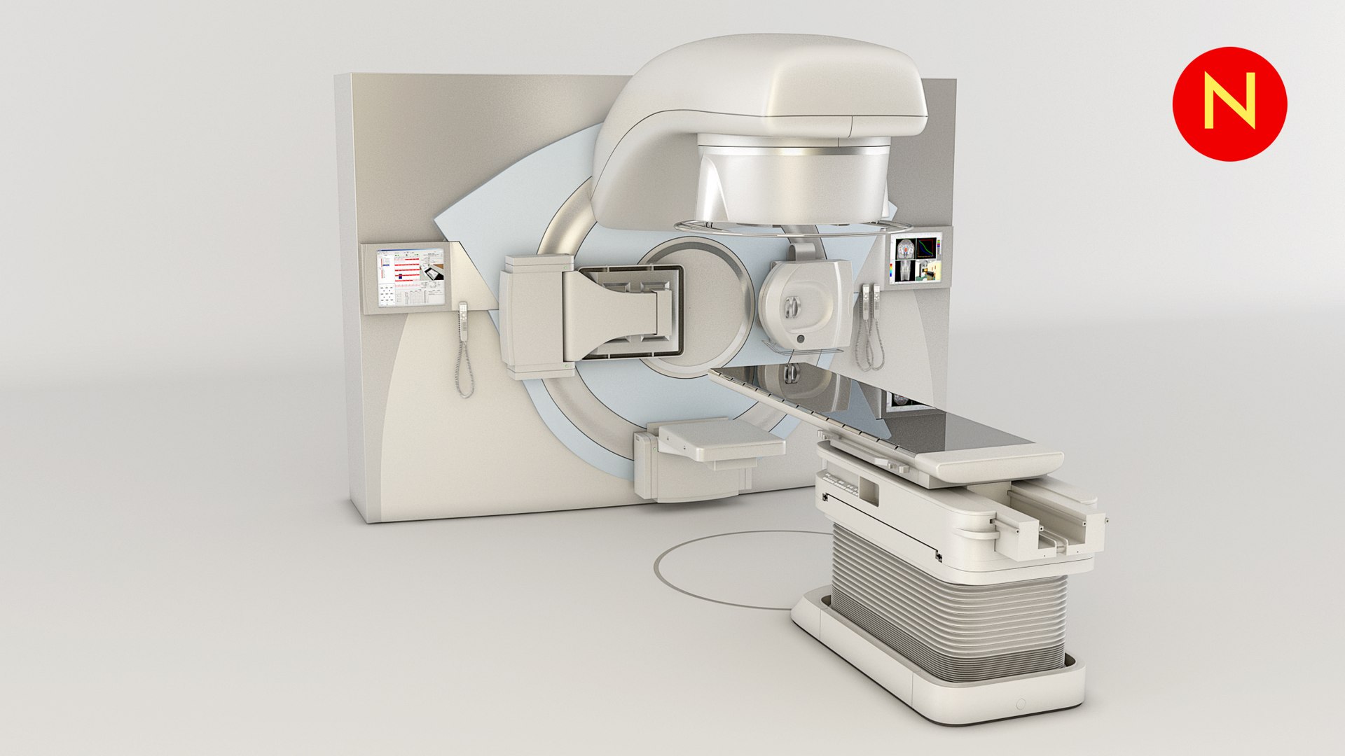 3d Elekta Infinity Radiotherapy Model