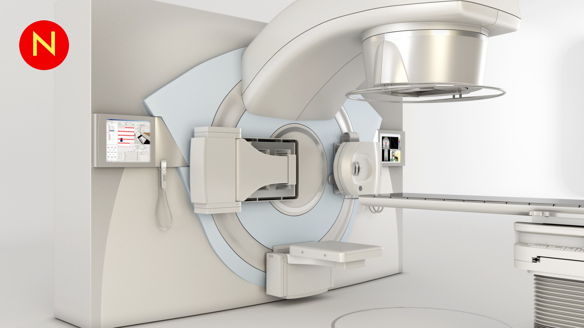 3d Elekta Infinity Radiotherapy Model
