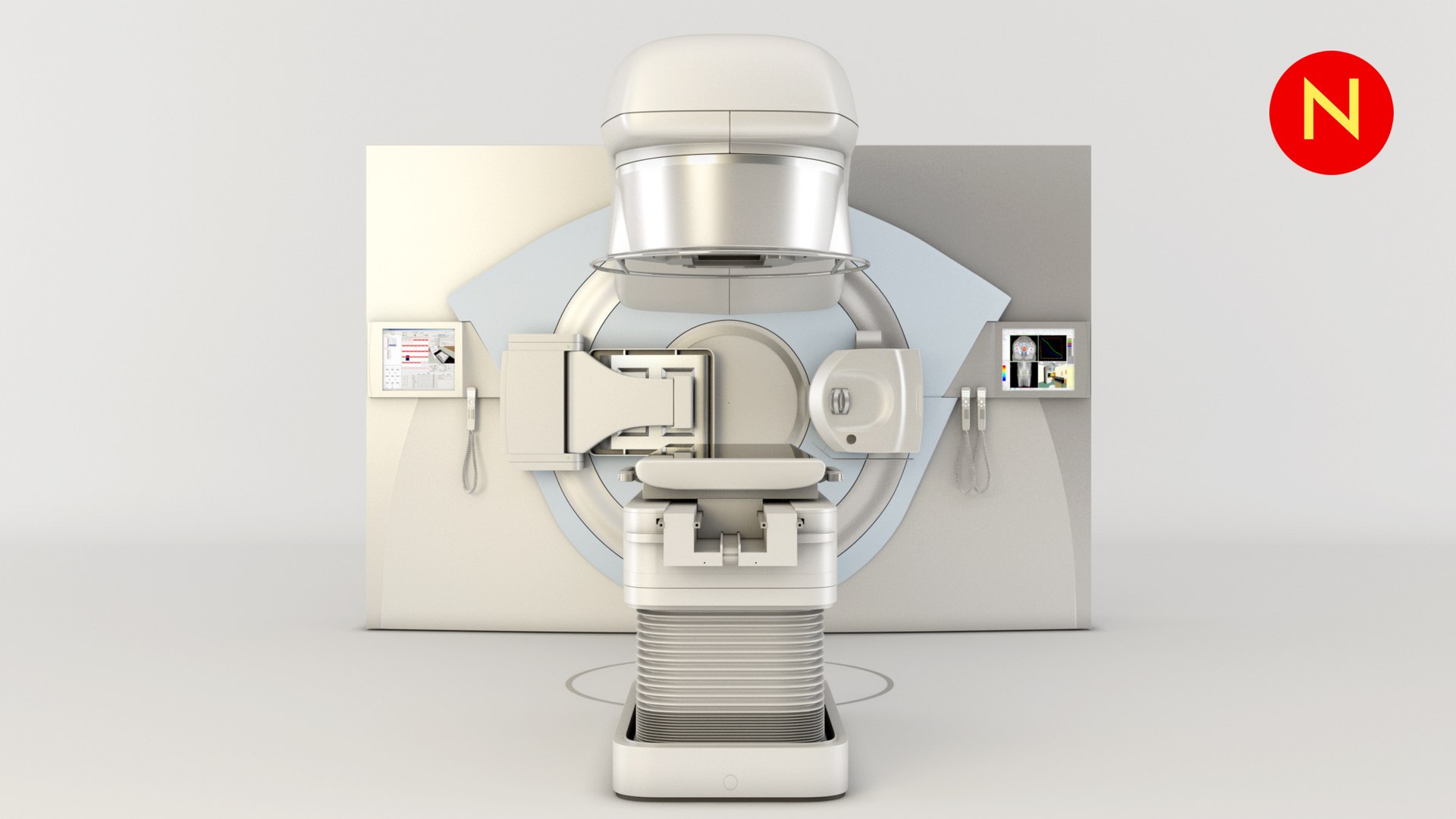 3d Elekta Infinity Radiotherapy Model