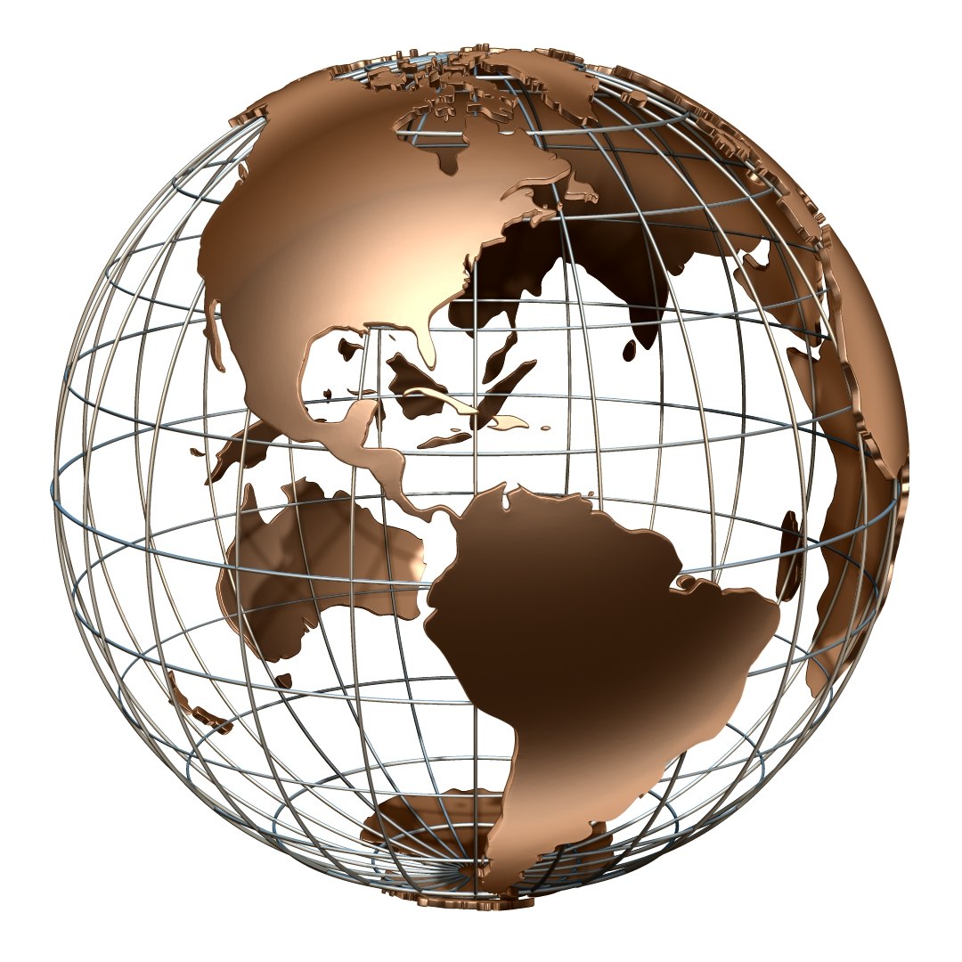3D Globe Earth Model - TurboSquid 1388359