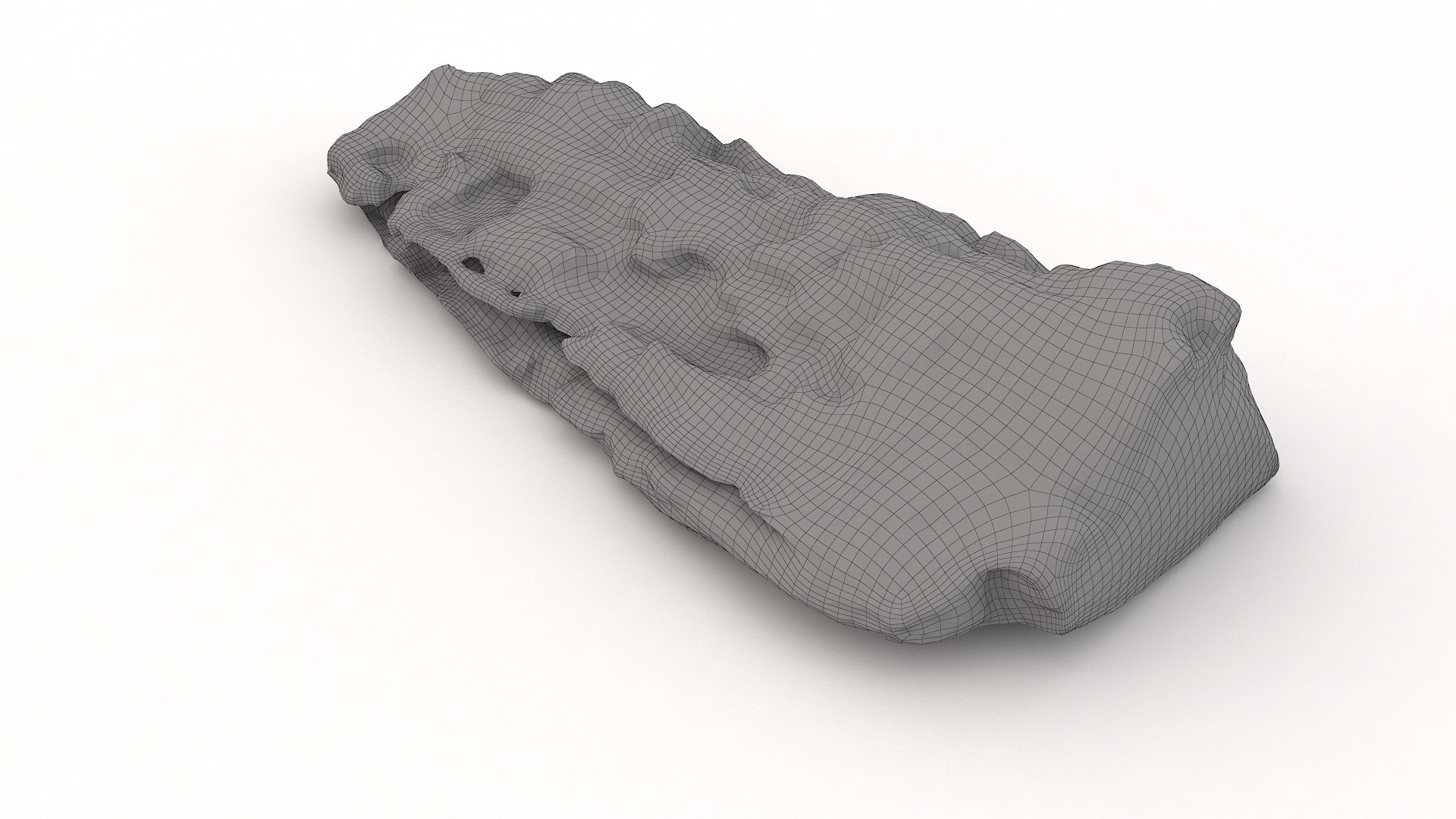 Charred Log 3D Model - TurboSquid 1529263