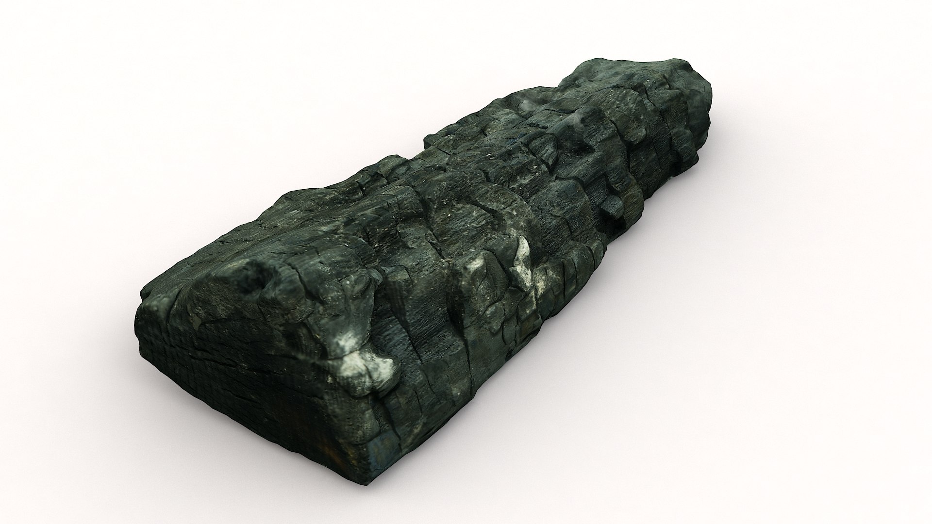 Charred Log 3D Model - TurboSquid 1529263