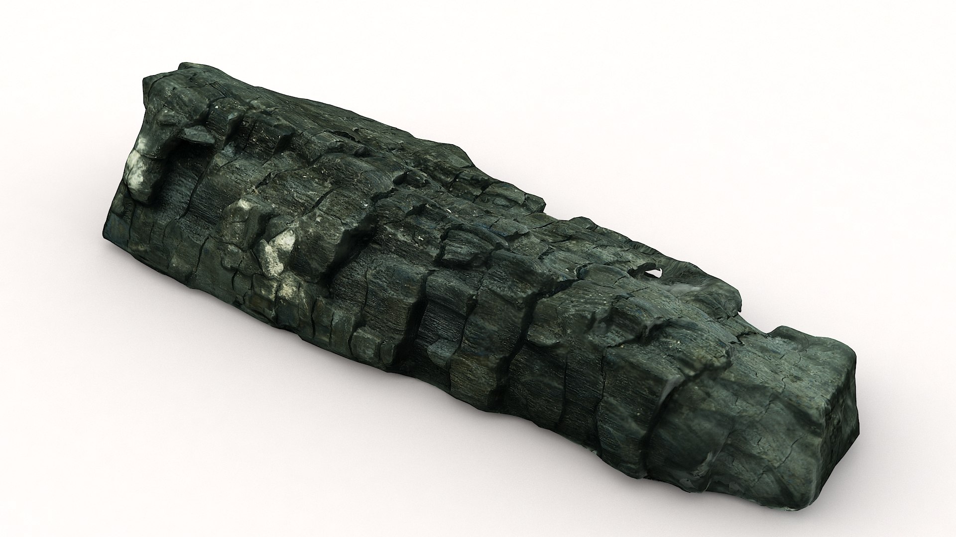 Charred Log 3D Model - TurboSquid 1529263