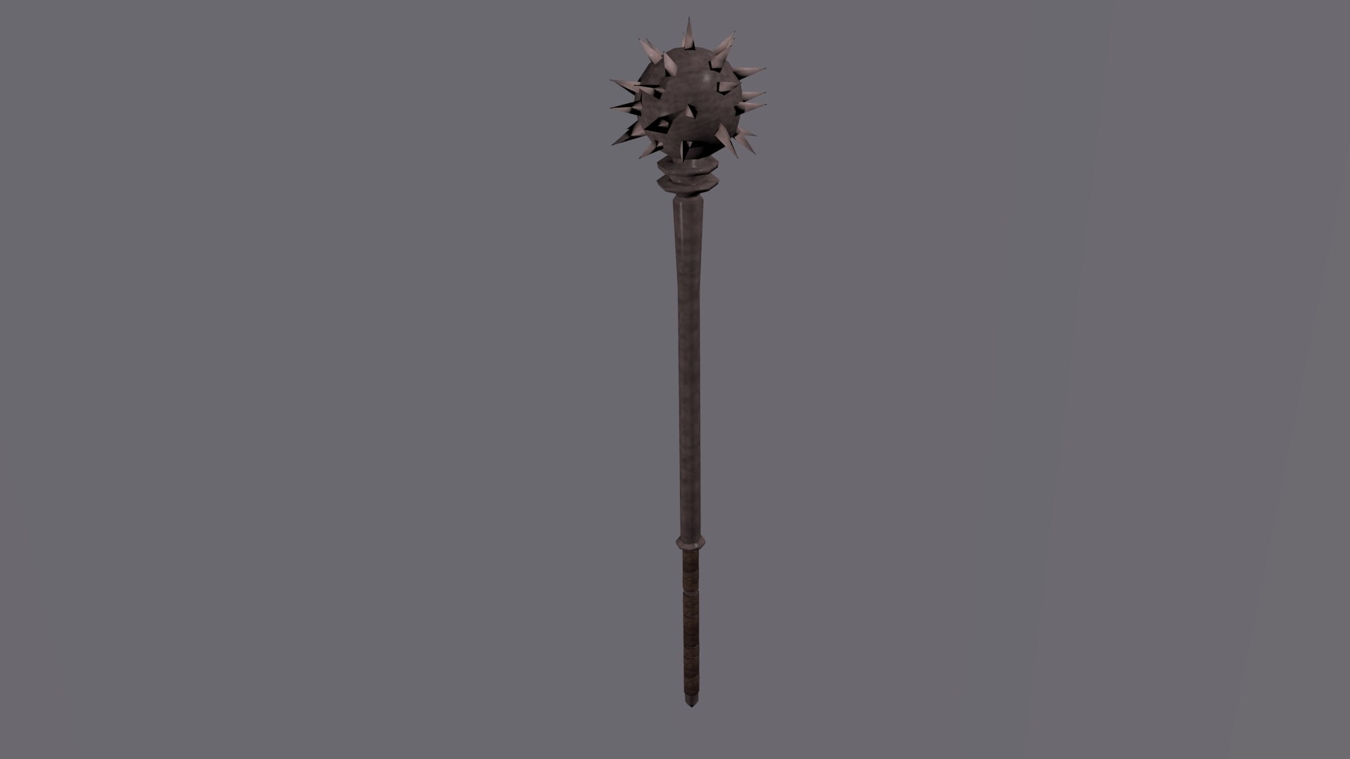 Iron Mace 3d Obj