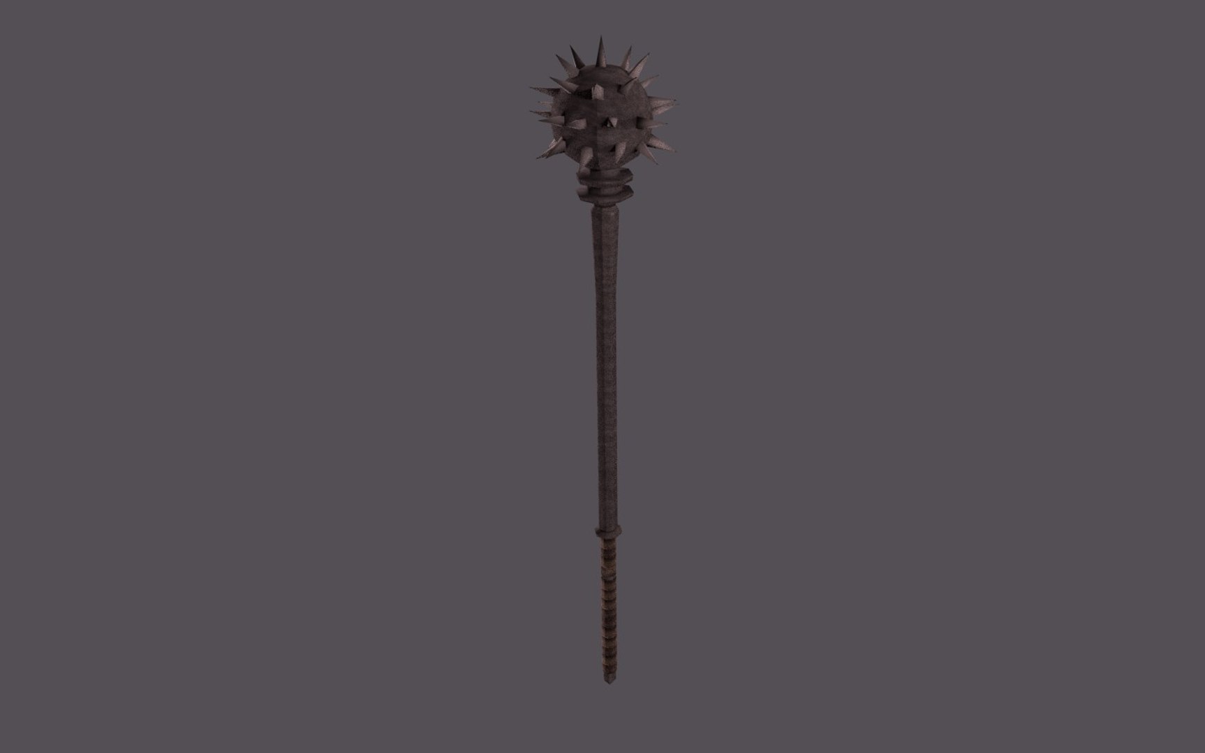 Iron Mace 3d Obj