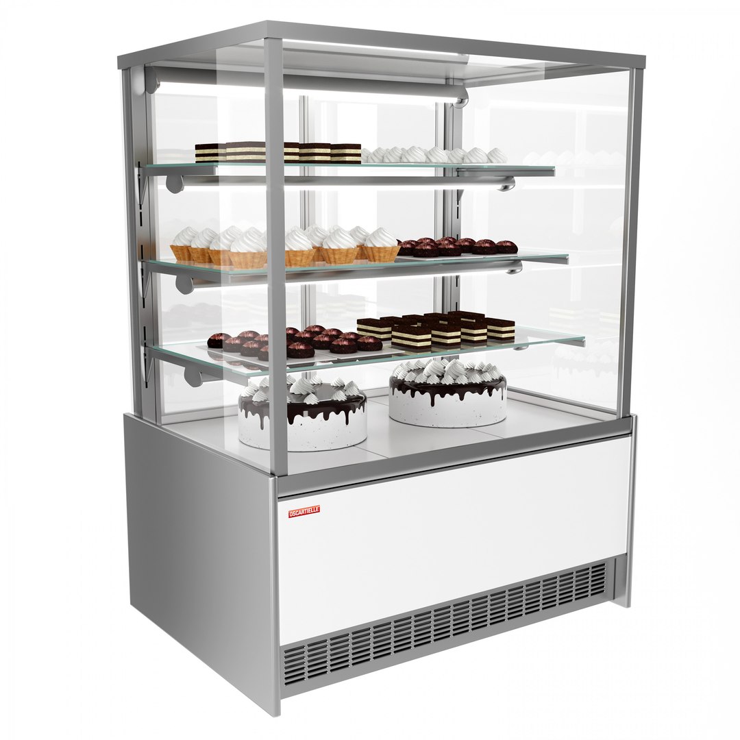 3D Bakery Display Case Arneg - TurboSquid 2047344