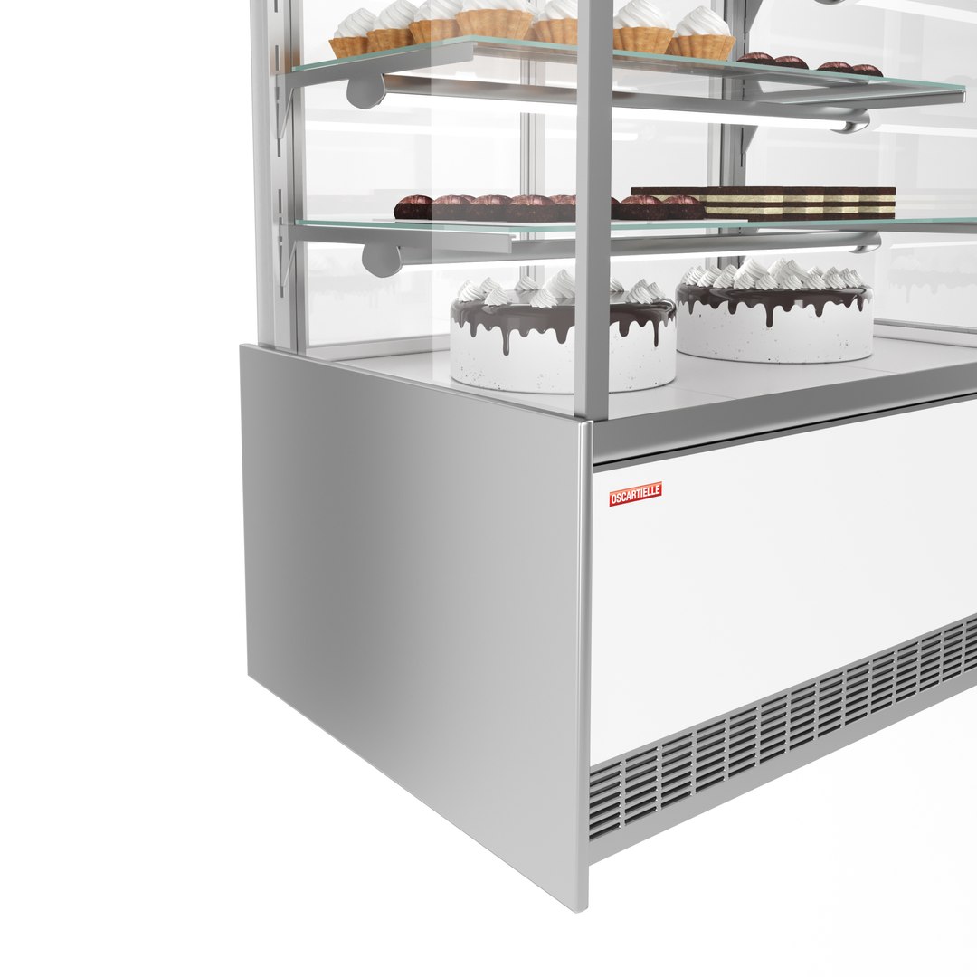 3D Bakery Display Case Arneg - TurboSquid 2047344