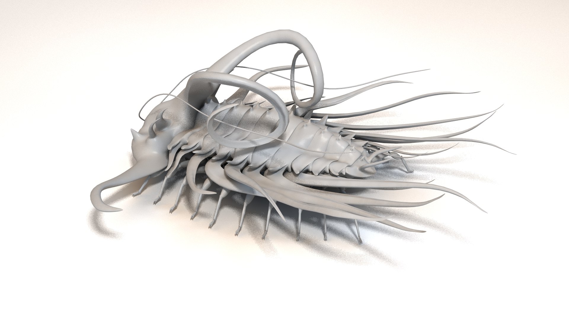 3D Dicranurus monstrosus - TurboSquid 2099735