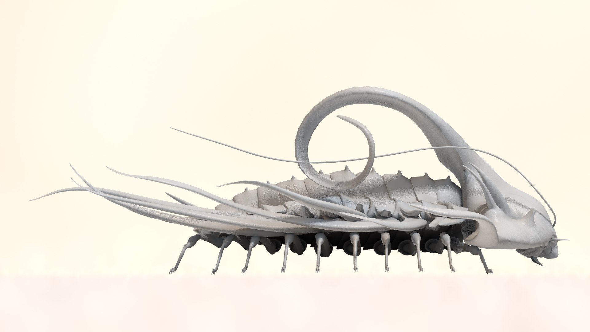 3D Dicranurus monstrosus - TurboSquid 2099735