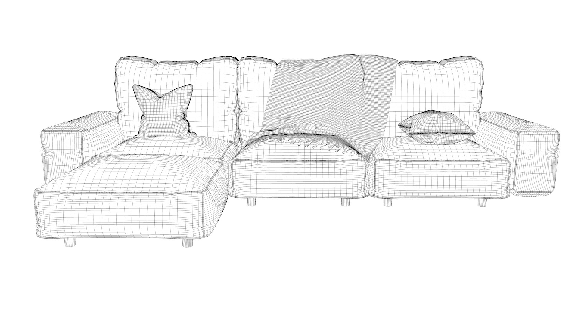 3D Realistic Sofa 3D Model - TurboSquid 2011914