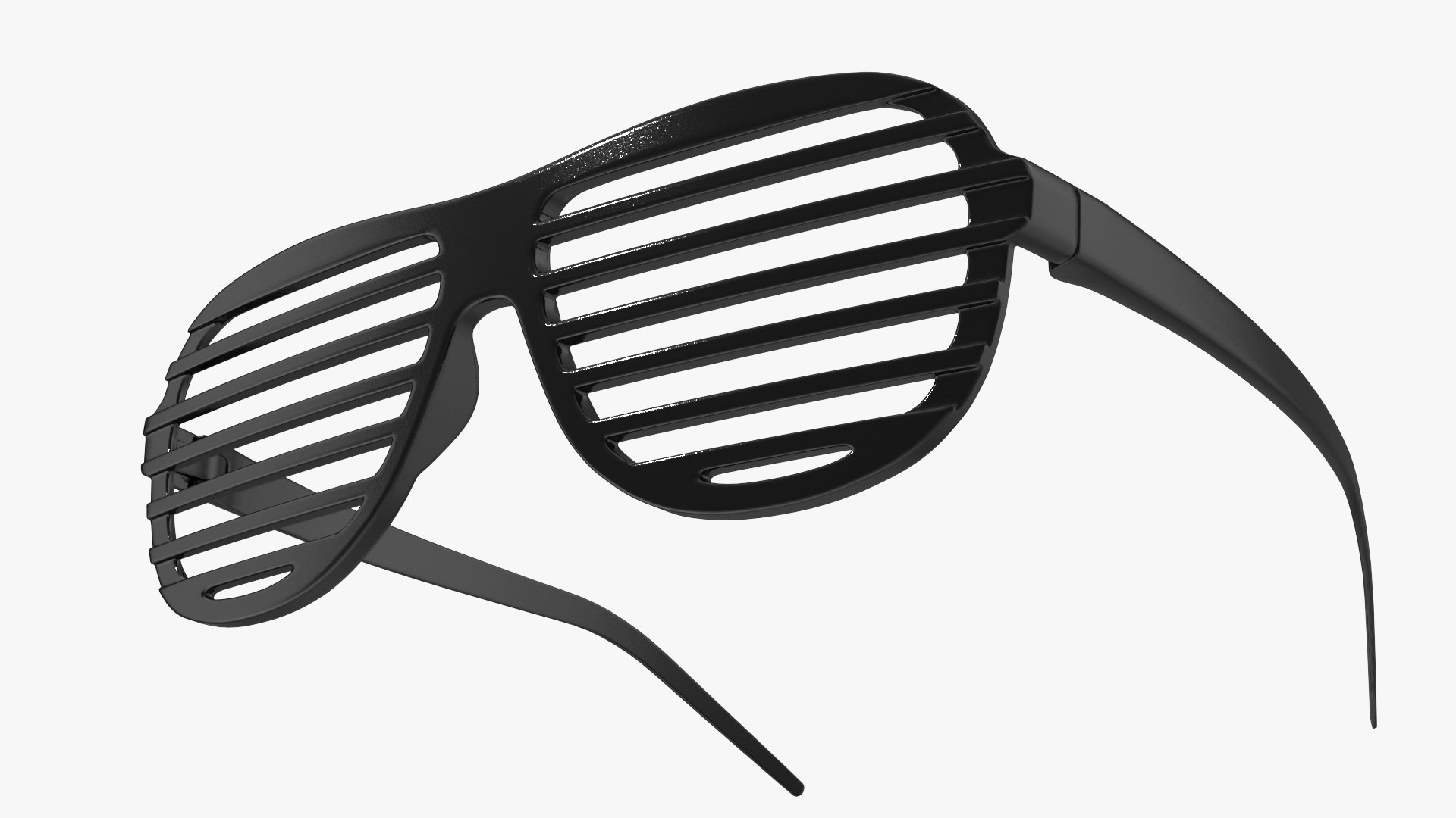 3D Model Vintage Black Plastic Shutter - TurboSquid 1511506