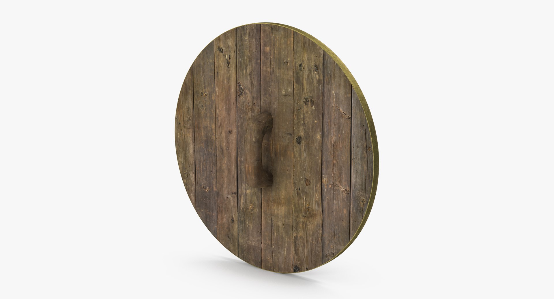 3d medieval armor 3 shields