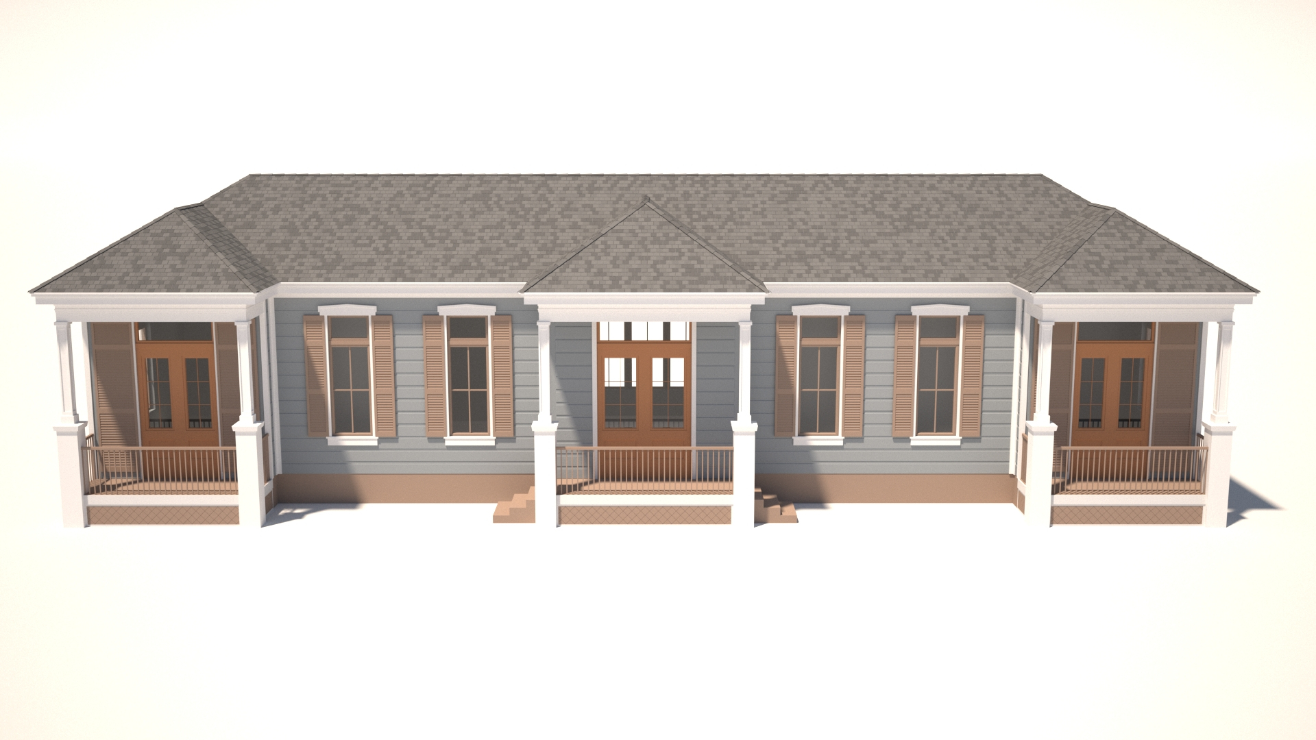 3D Collection Of 4 Houses - TurboSquid 1798232