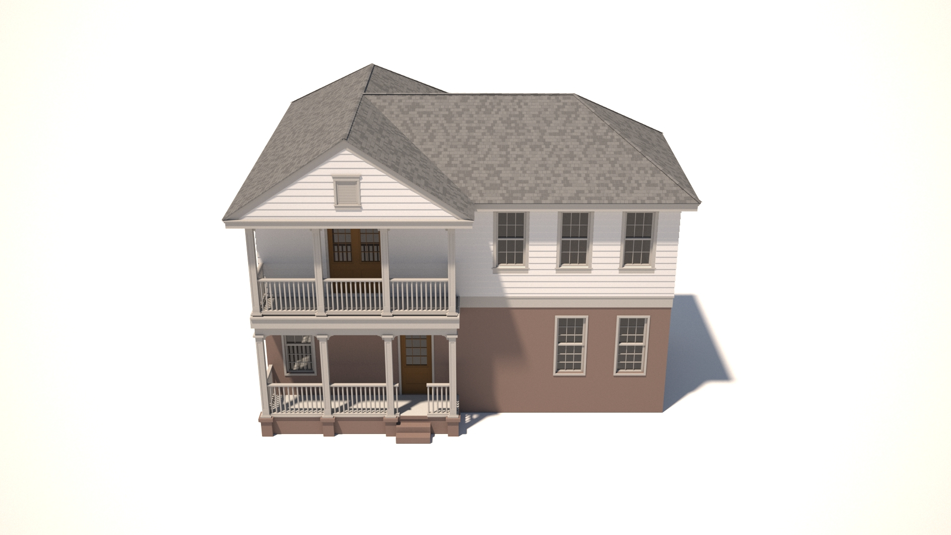 3D Collection Of 4 Houses - TurboSquid 1798232