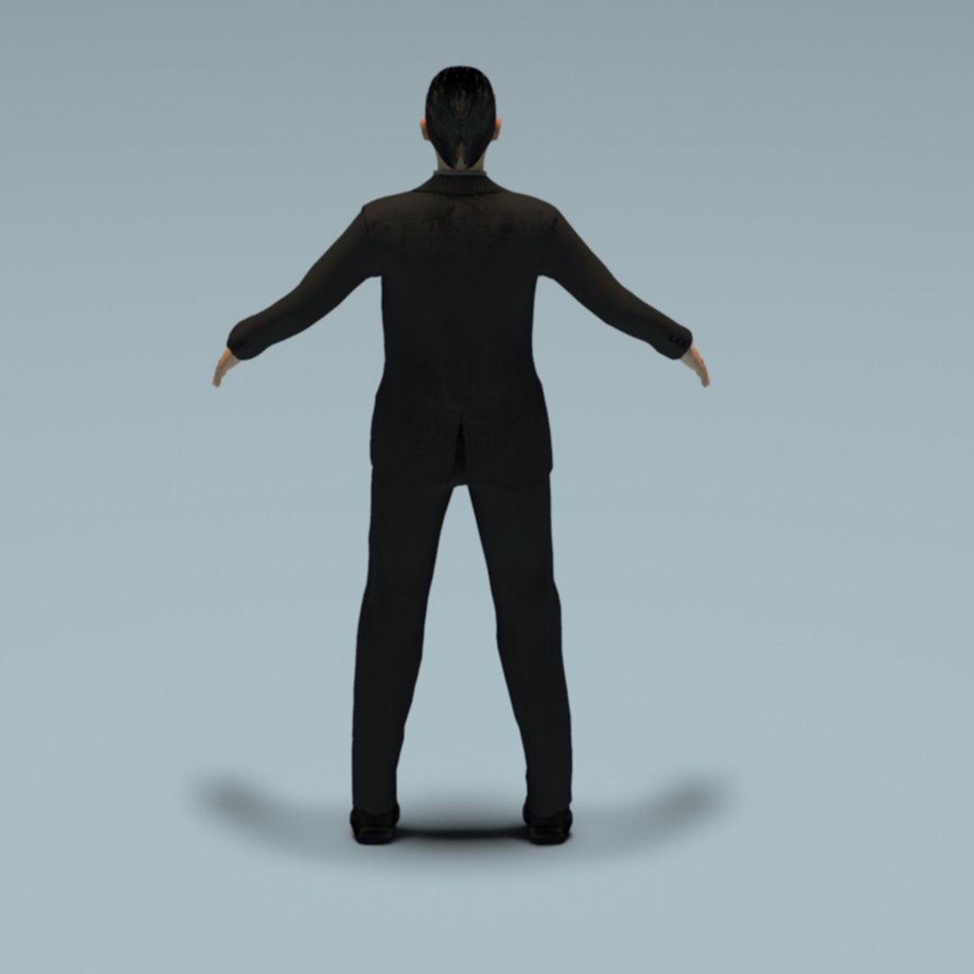 3D business man model - TurboSquid 1319260
