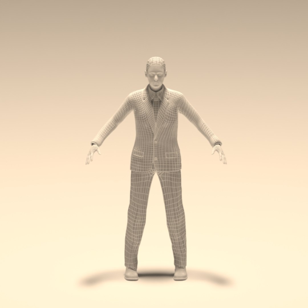3D business man model - TurboSquid 1319260