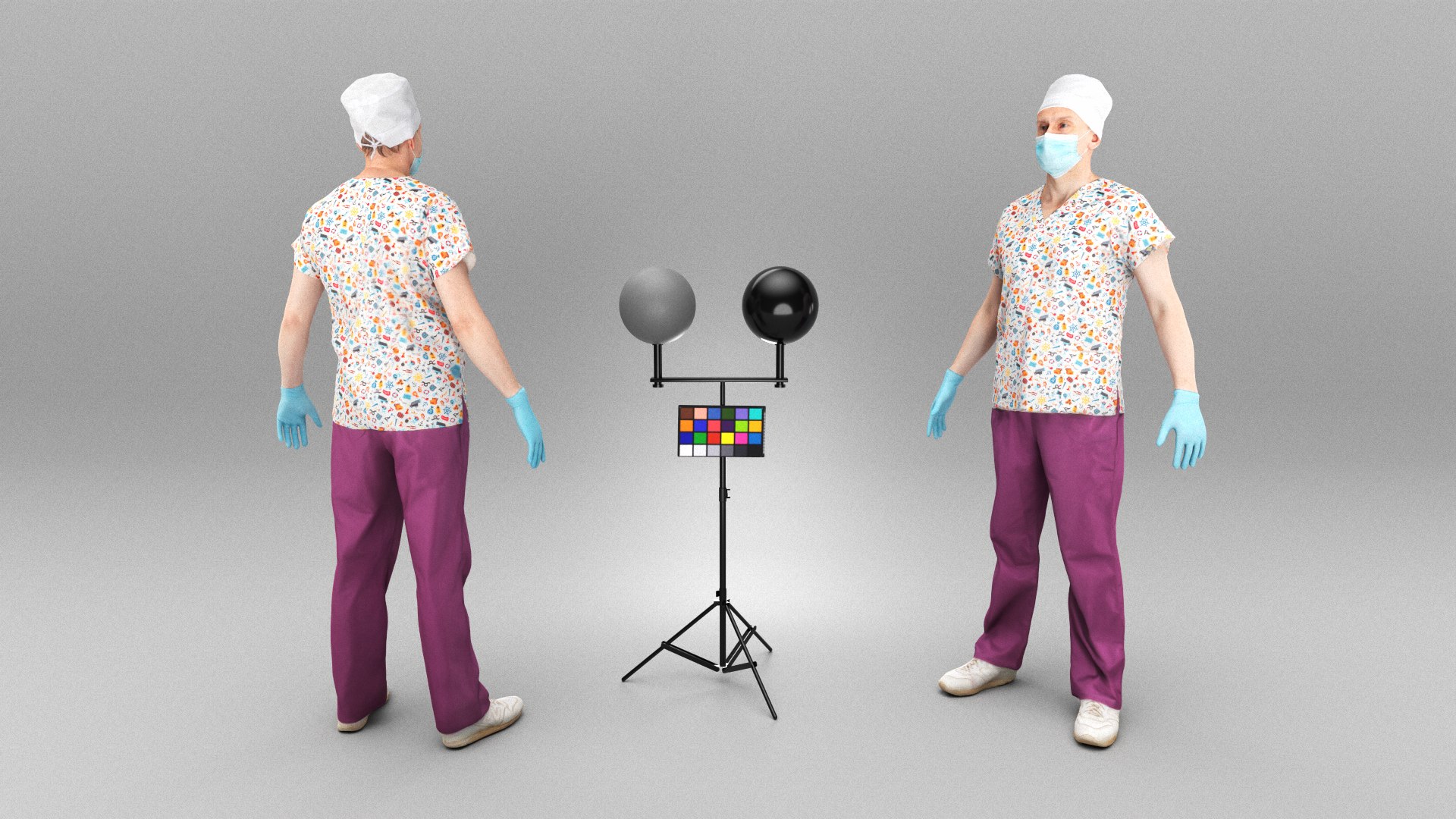 Male Surgeon Ready For Surgery In A-pose 426 3D Model - TurboSquid 2187825