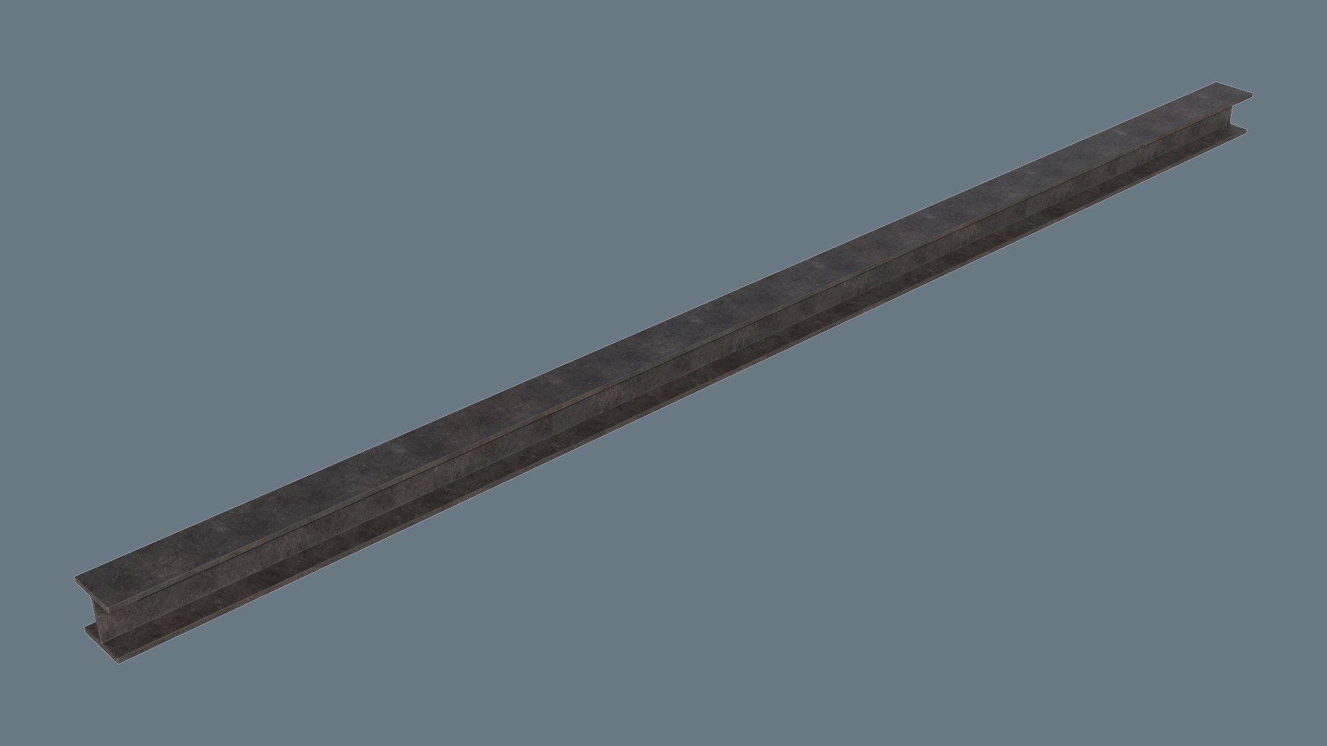 Steel Beam 3D Model - TurboSquid 2350937