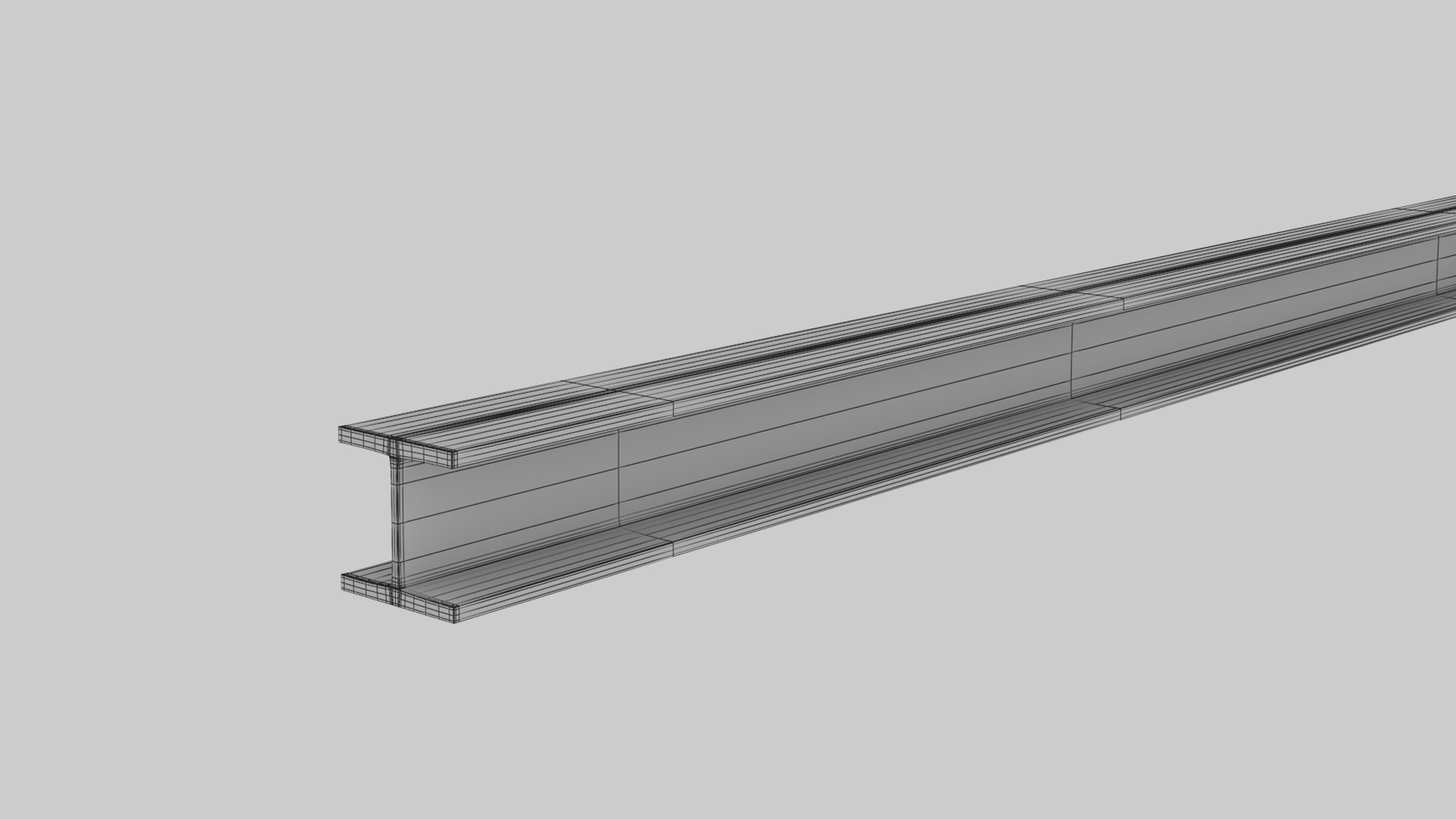 Steel Beam 3D Model - TurboSquid 2350937