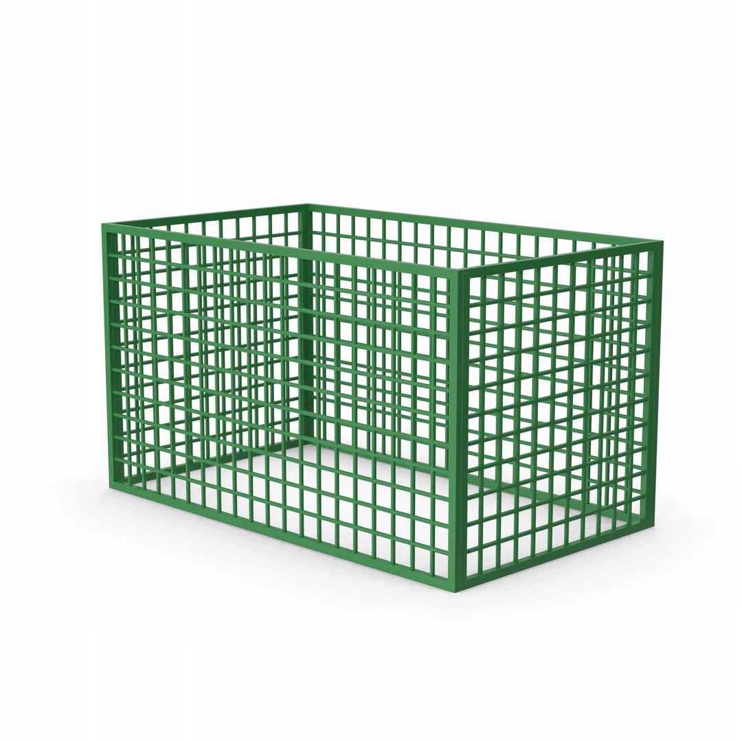 Green Cage 3D - TurboSquid 2490192