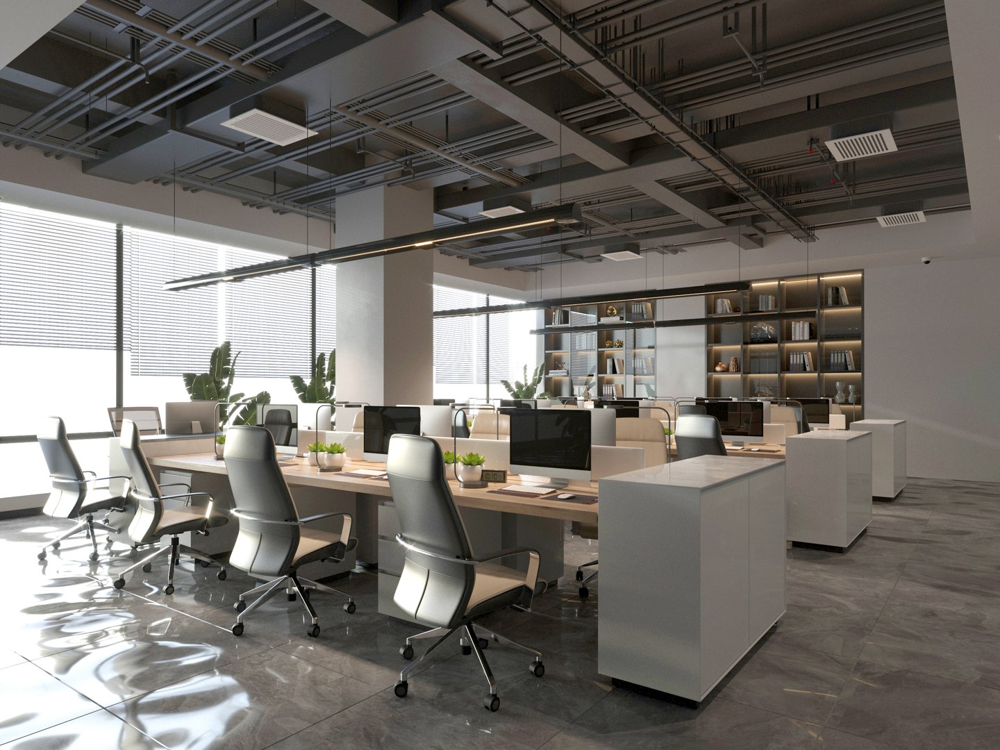 modelo 3d Office interior - TurboSquid 2023000