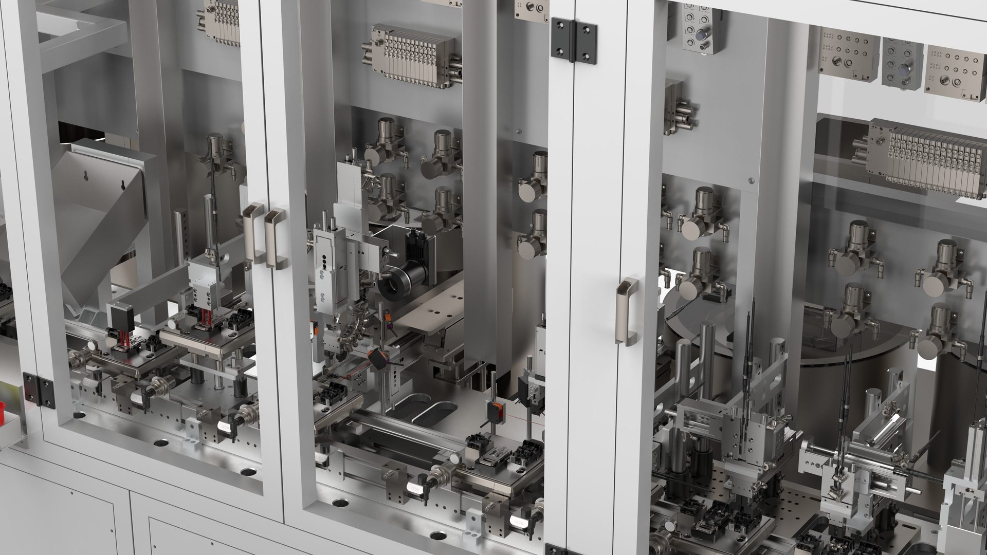 3D Automatic Safety Buckle Assembly Testing Line Model - TurboSquid 2389060