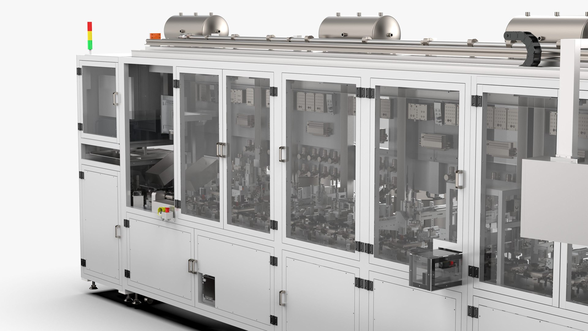 3D Automatic Safety Buckle Assembly Testing Line Model - TurboSquid 2389060