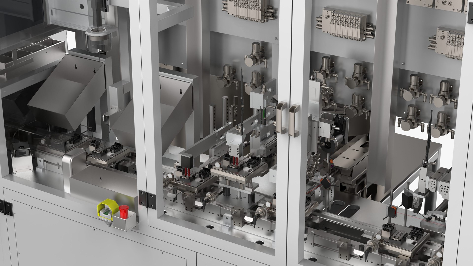 3D Automatic Safety Buckle Assembly Testing Line Model - TurboSquid 2389060