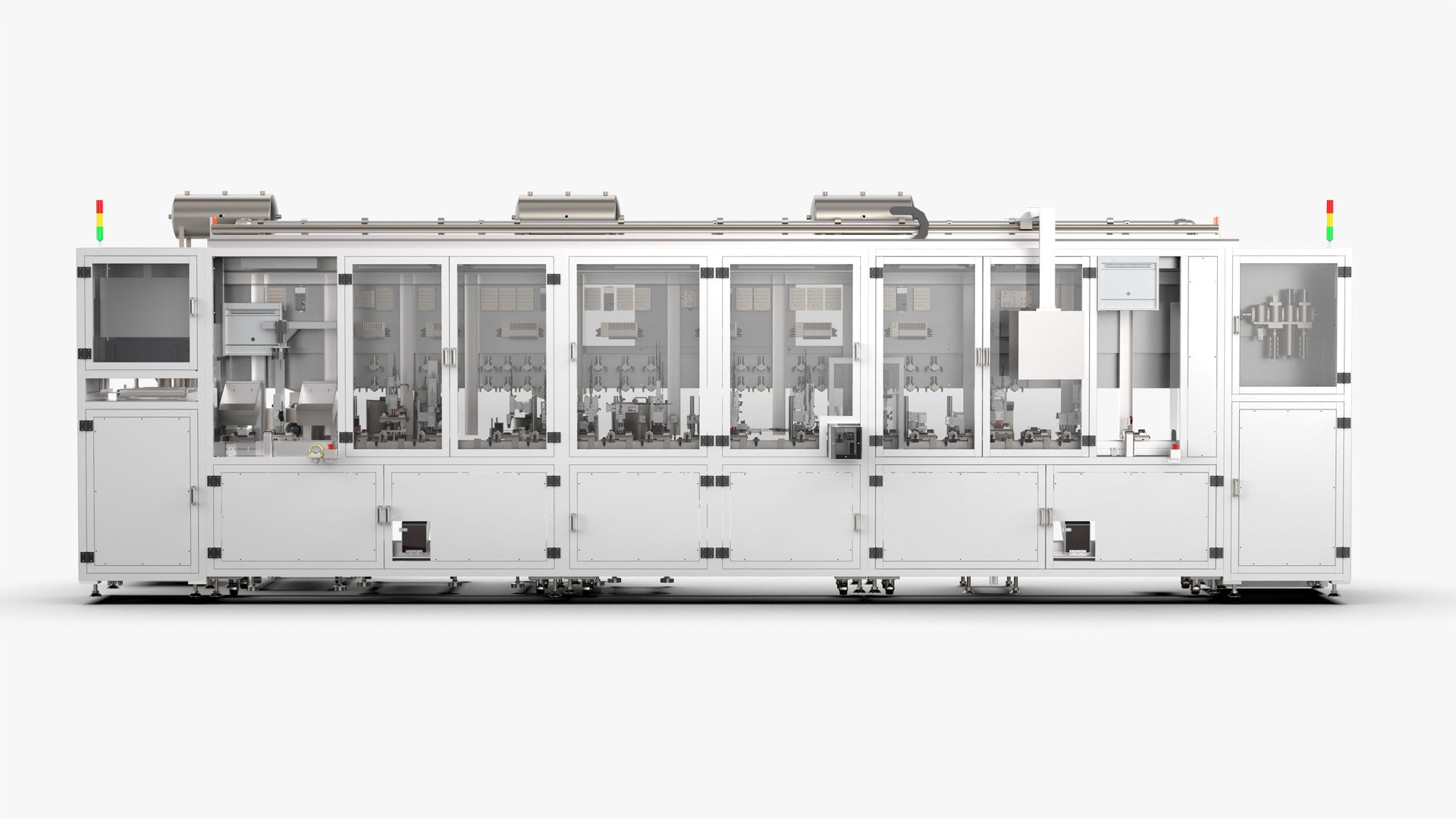 3D Automatic Safety Buckle Assembly Testing Line Model - TurboSquid 2389060