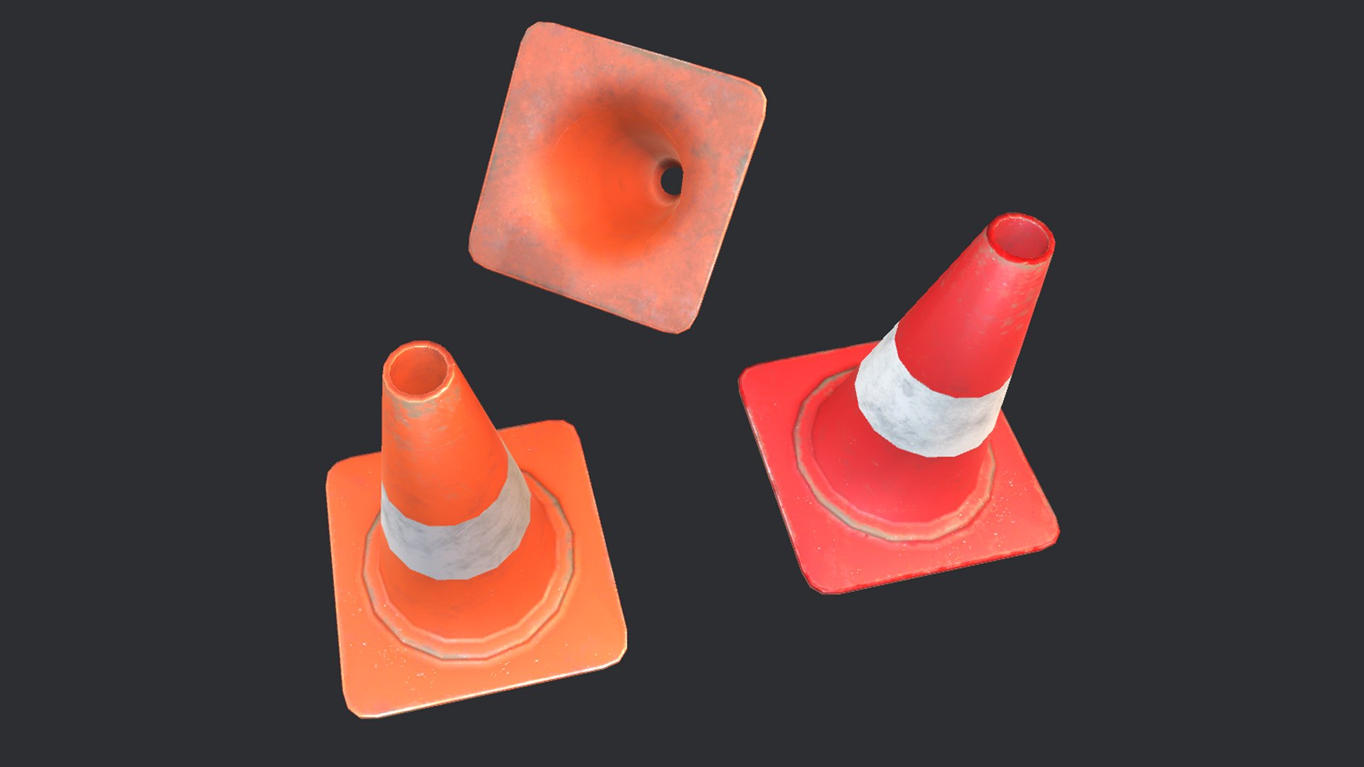 Road Cone Model - TurboSquid 1191893