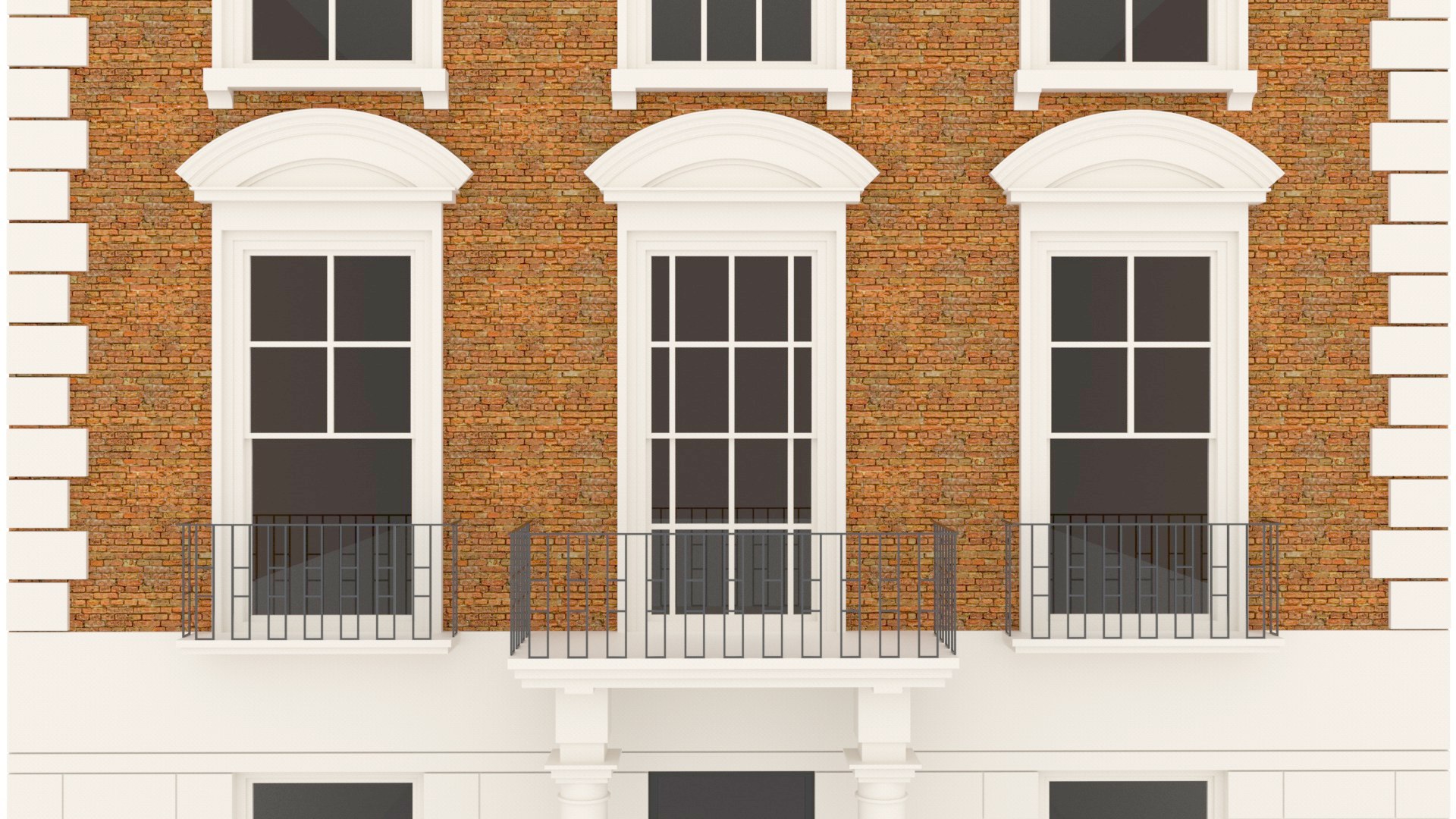 London Town House -City Town Building- Textures Included - 3D Asset 3D ...