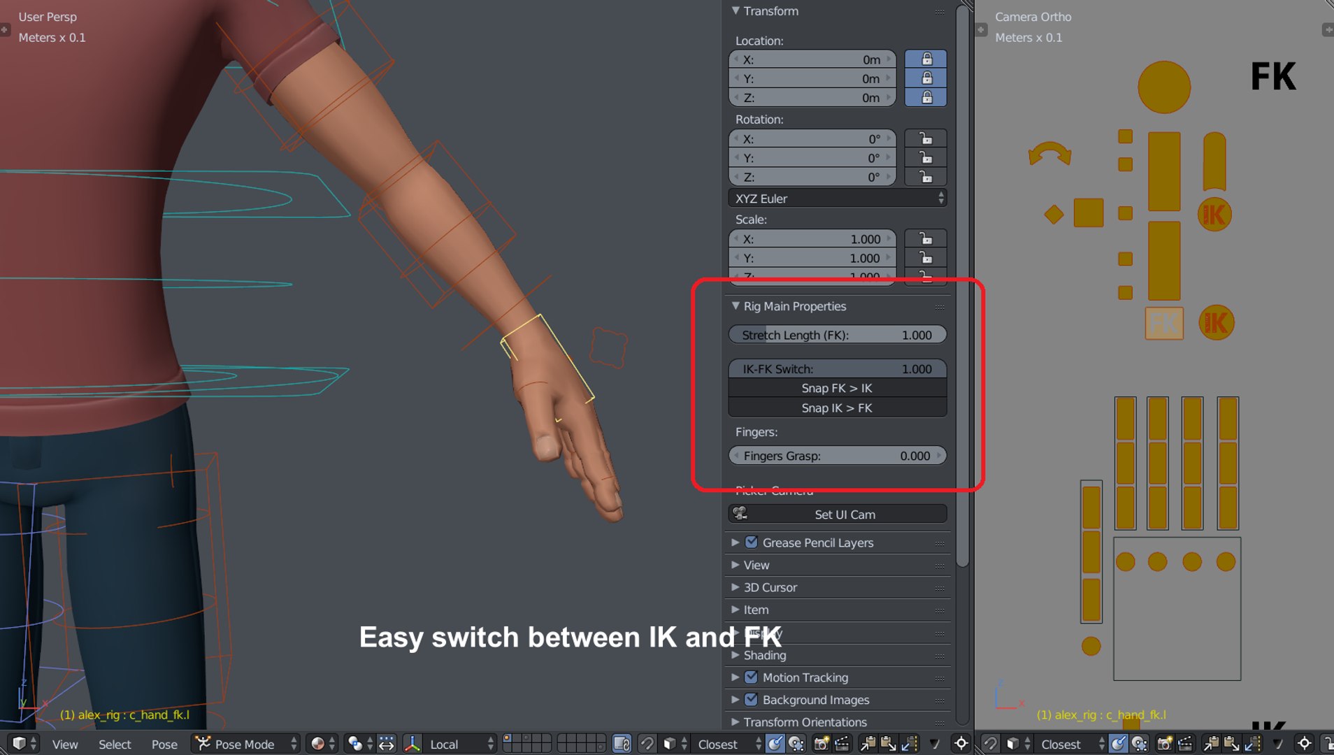 Alex Blender Rig Model - TurboSquid 1407092