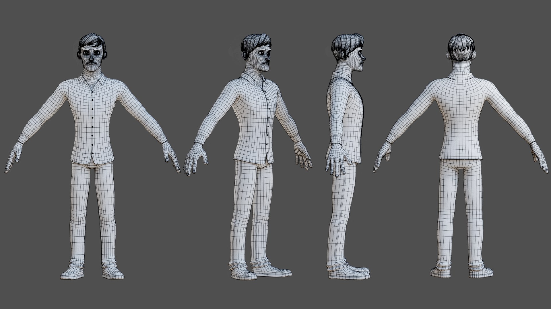 Alex Blender Rig Model - TurboSquid 1407092