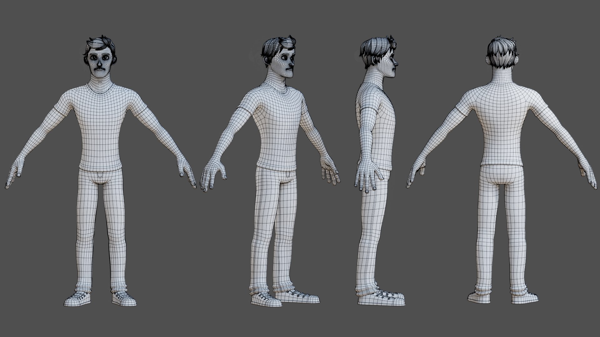 Alex Blender Rig Model - TurboSquid 1407092