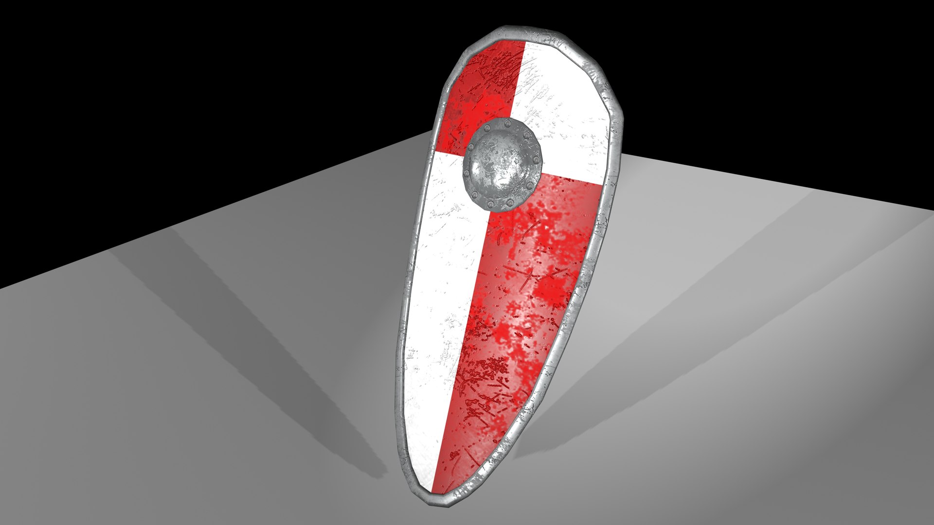 3D Medieval Shield model - TurboSquid 1838451