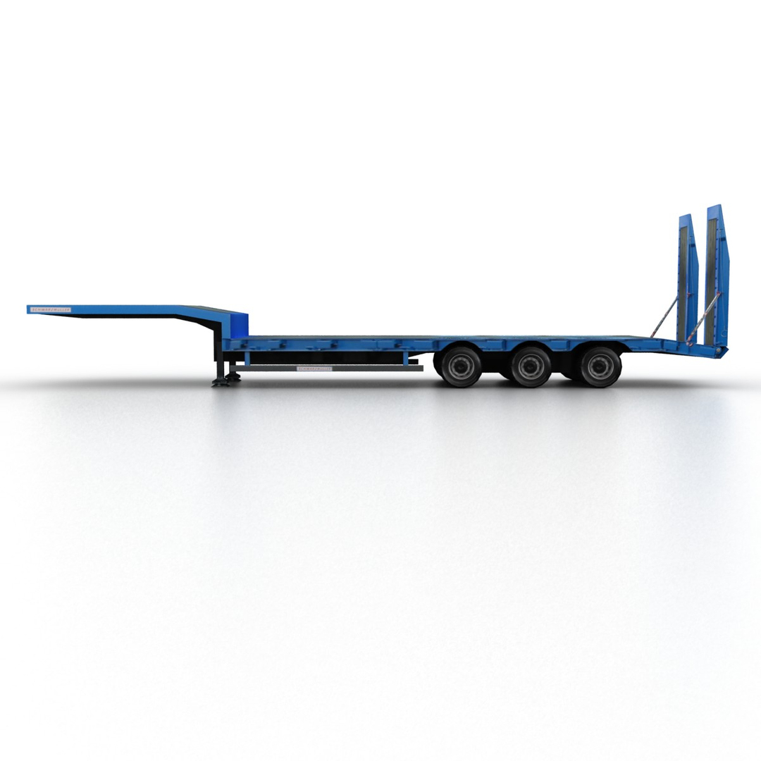 car transporter 3d model