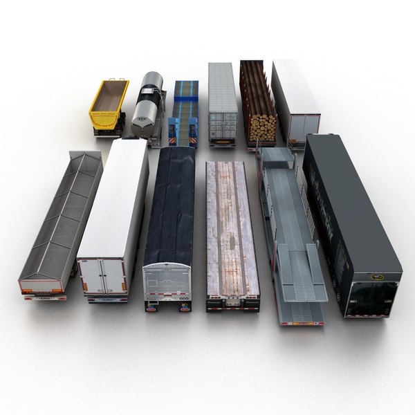 car transporter 3d model