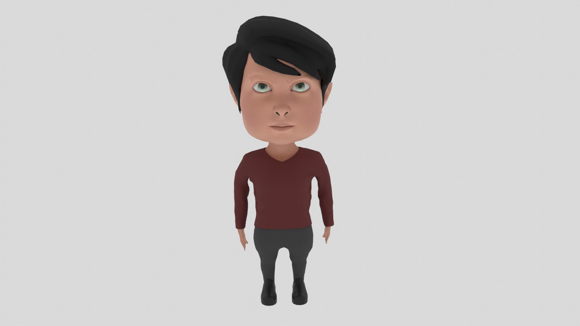 modelo 3d Chartoon Character Man - TurboSquid 2034753