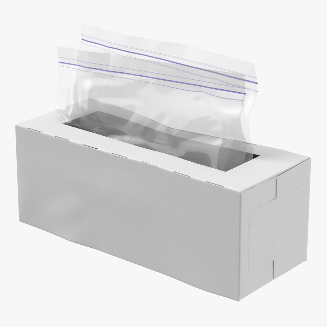 Ziplock boxes 3D - TurboSquid 1233144