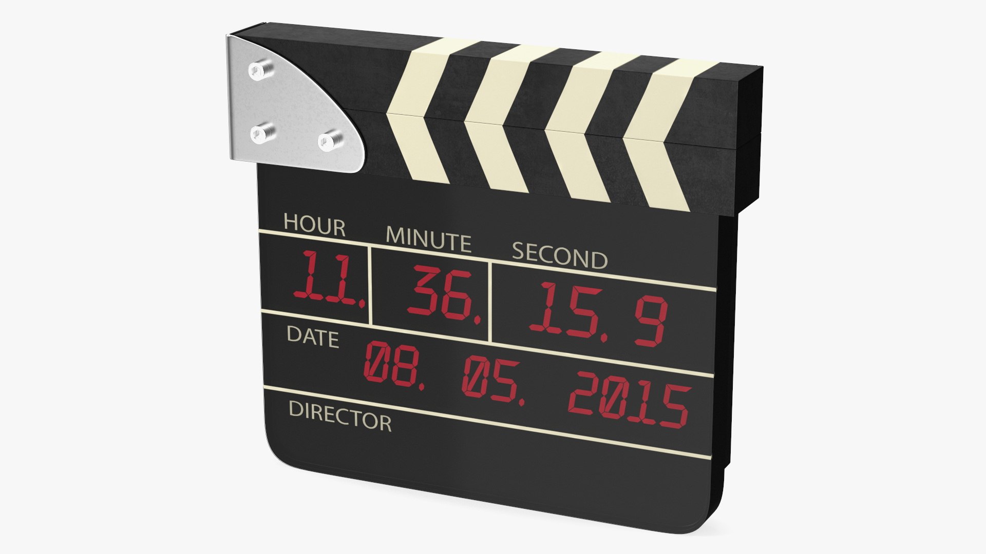 3D Open Digital Movie Clapboard - TurboSquid 2117703