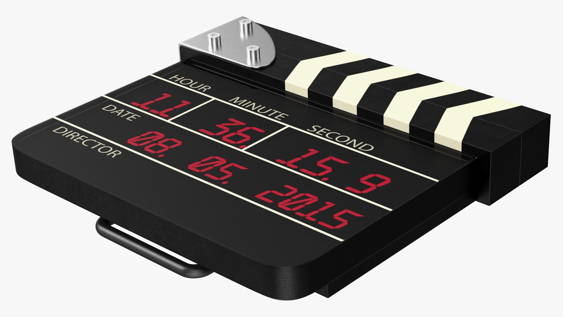 3D Open Digital Movie Clapboard - TurboSquid 2117703