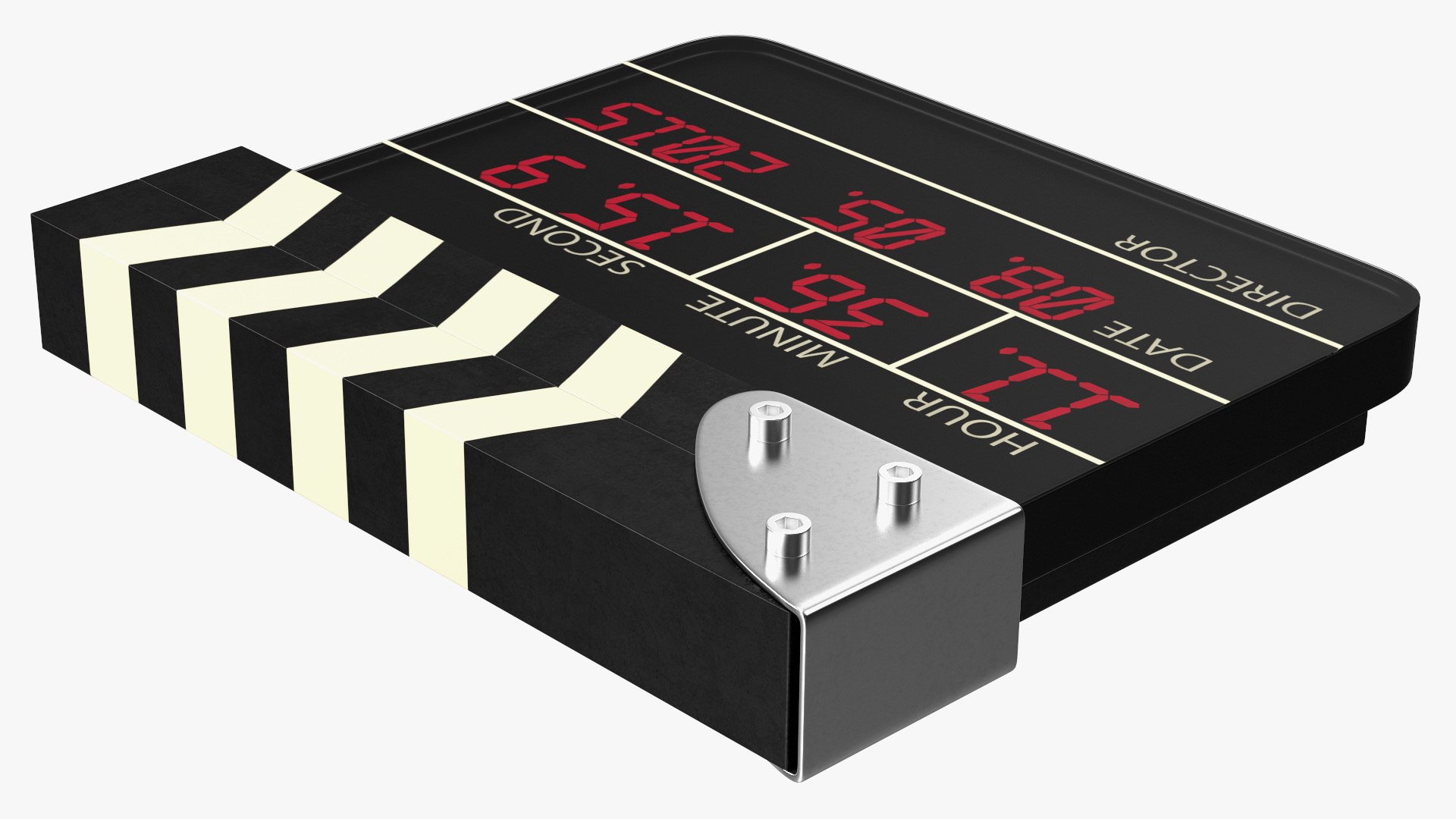 3D Open Digital Movie Clapboard - TurboSquid 2117703