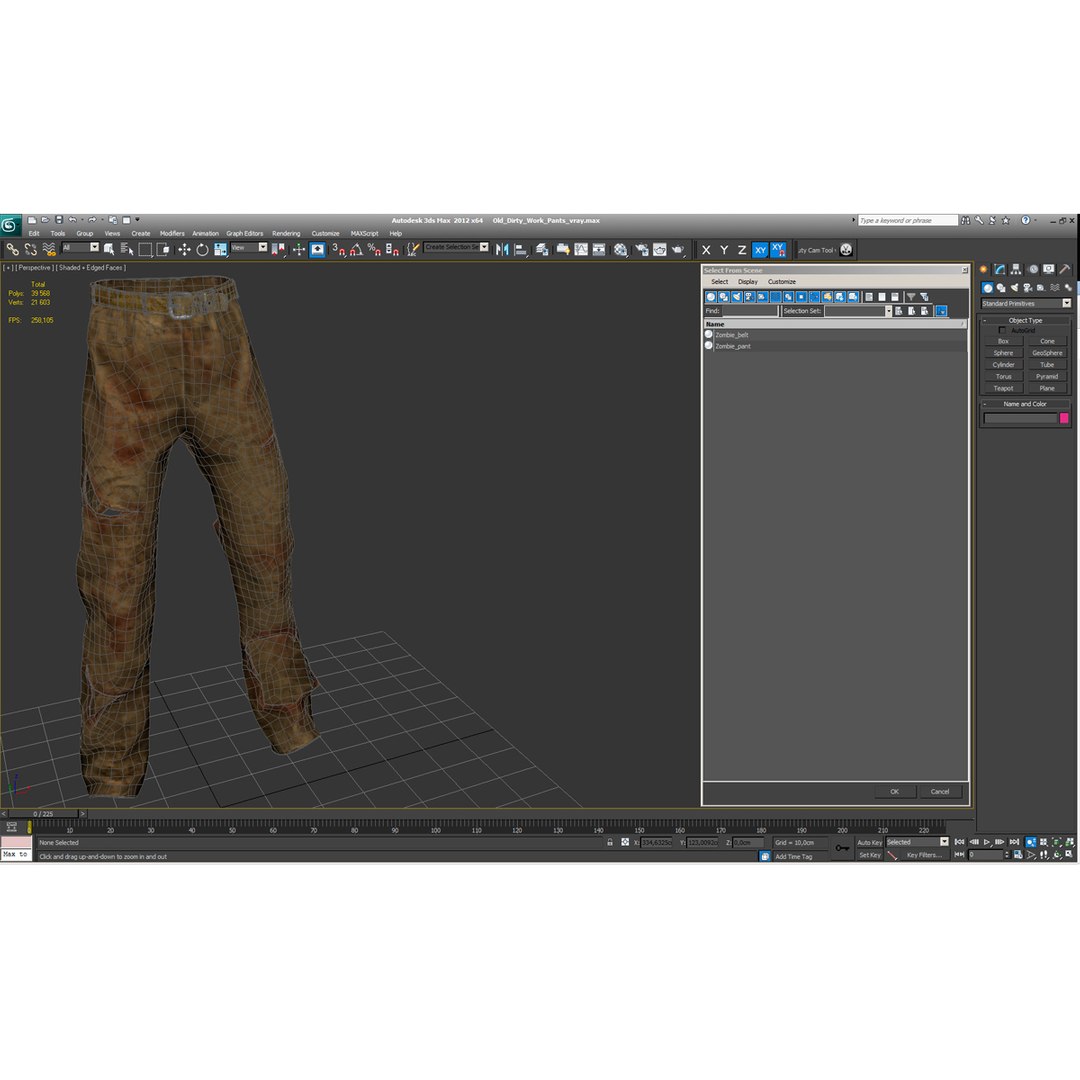 old dirty work pants 3ds