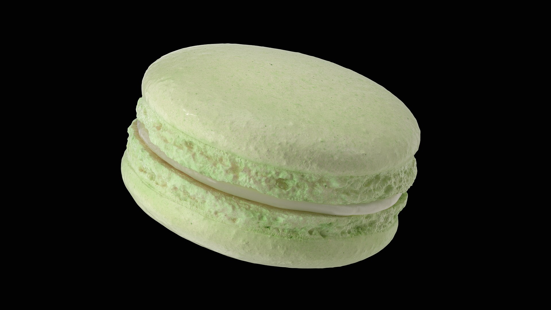 Pistachio Macaron 3D - TurboSquid 2040997