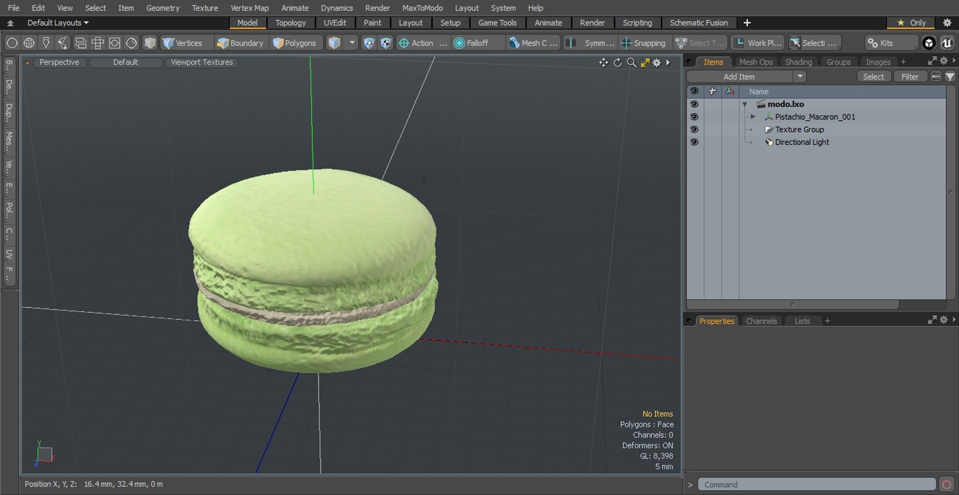 Pistachio Macaron 3D - TurboSquid 2040997